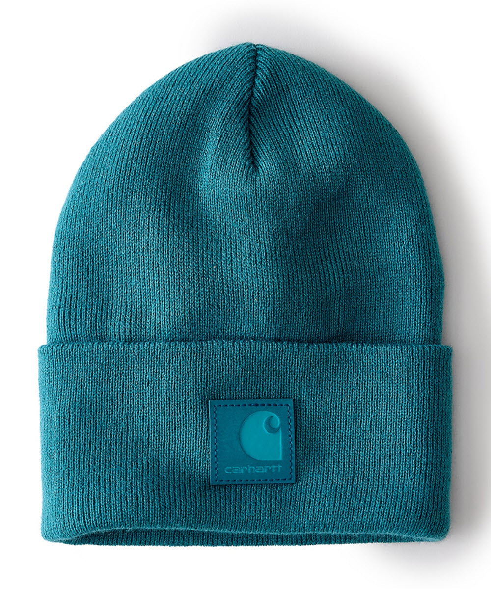 Carhartt Tonal Patch Beanie - Transformative Teal — Dave's New York