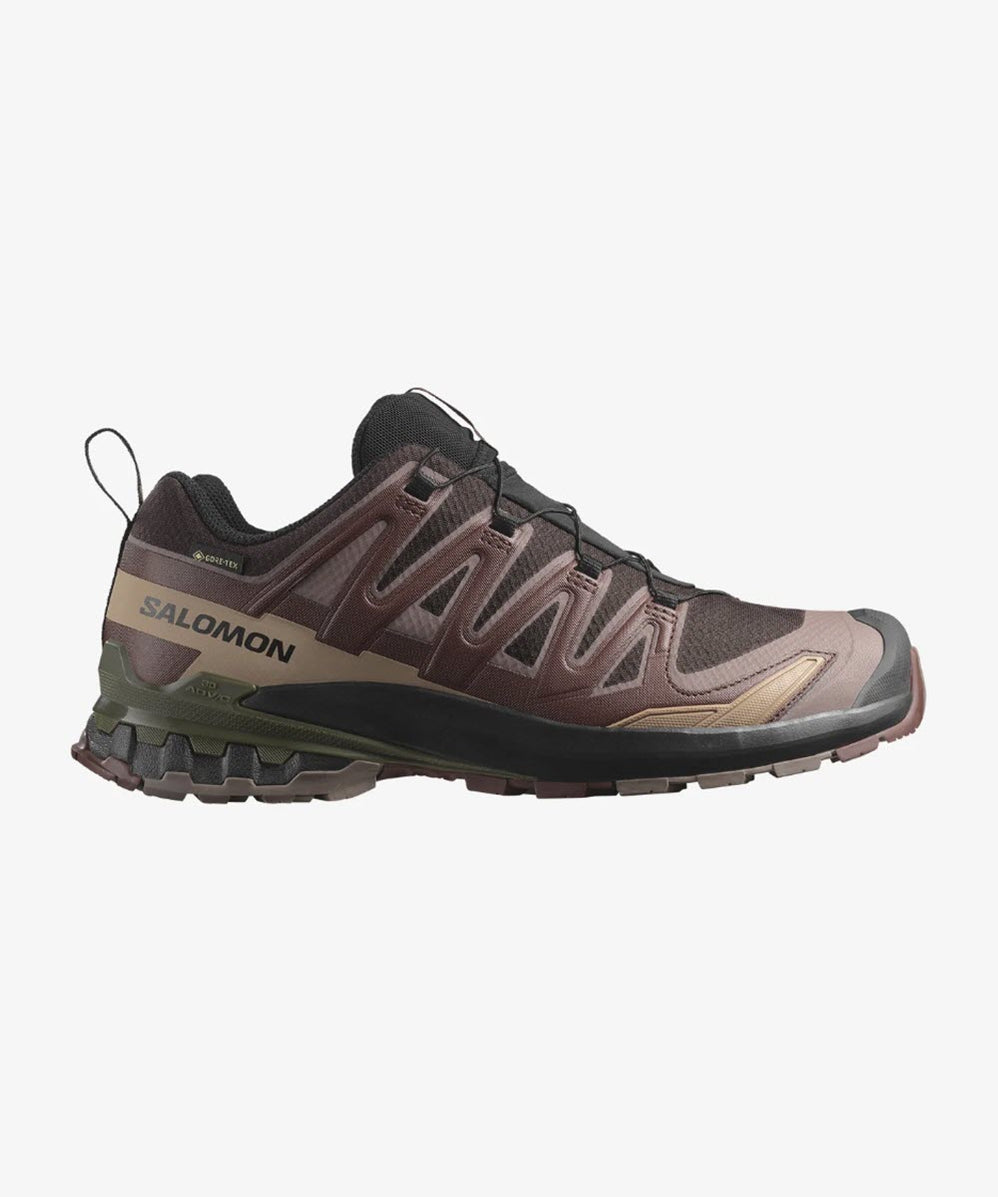 Salomon Men's XA PRO 3D V9 Trail Running Shoes - Black Coffee/Rum Rais ...