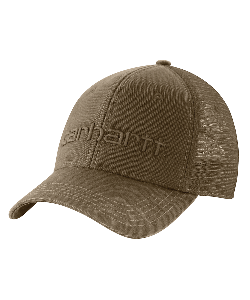 Carhartt Dunmore Mesh Back Logo Graphic Cap - Light Brown — Dave's New York