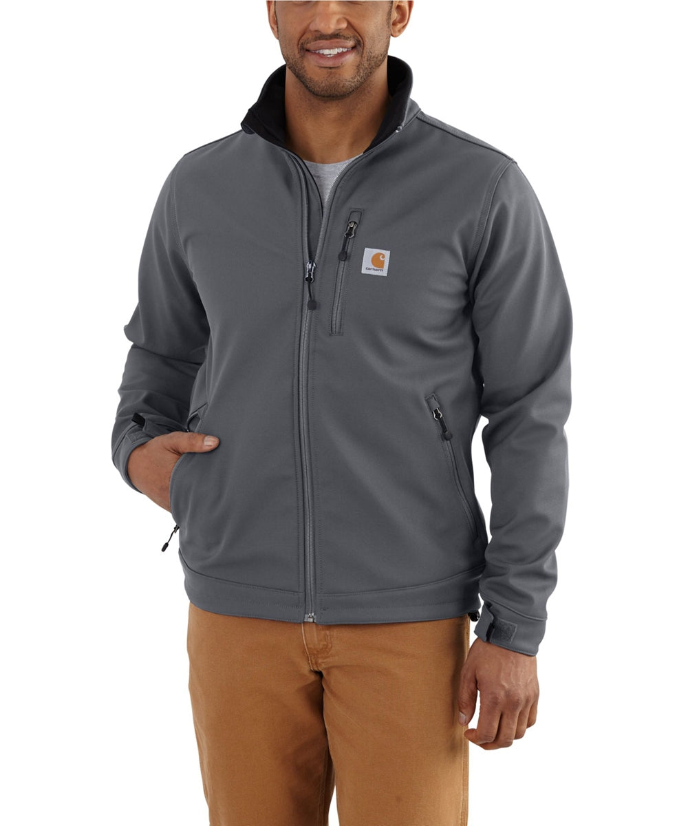 Carhartt Men's Crowley Softshell Jacket - Charcoal — Dave's New York